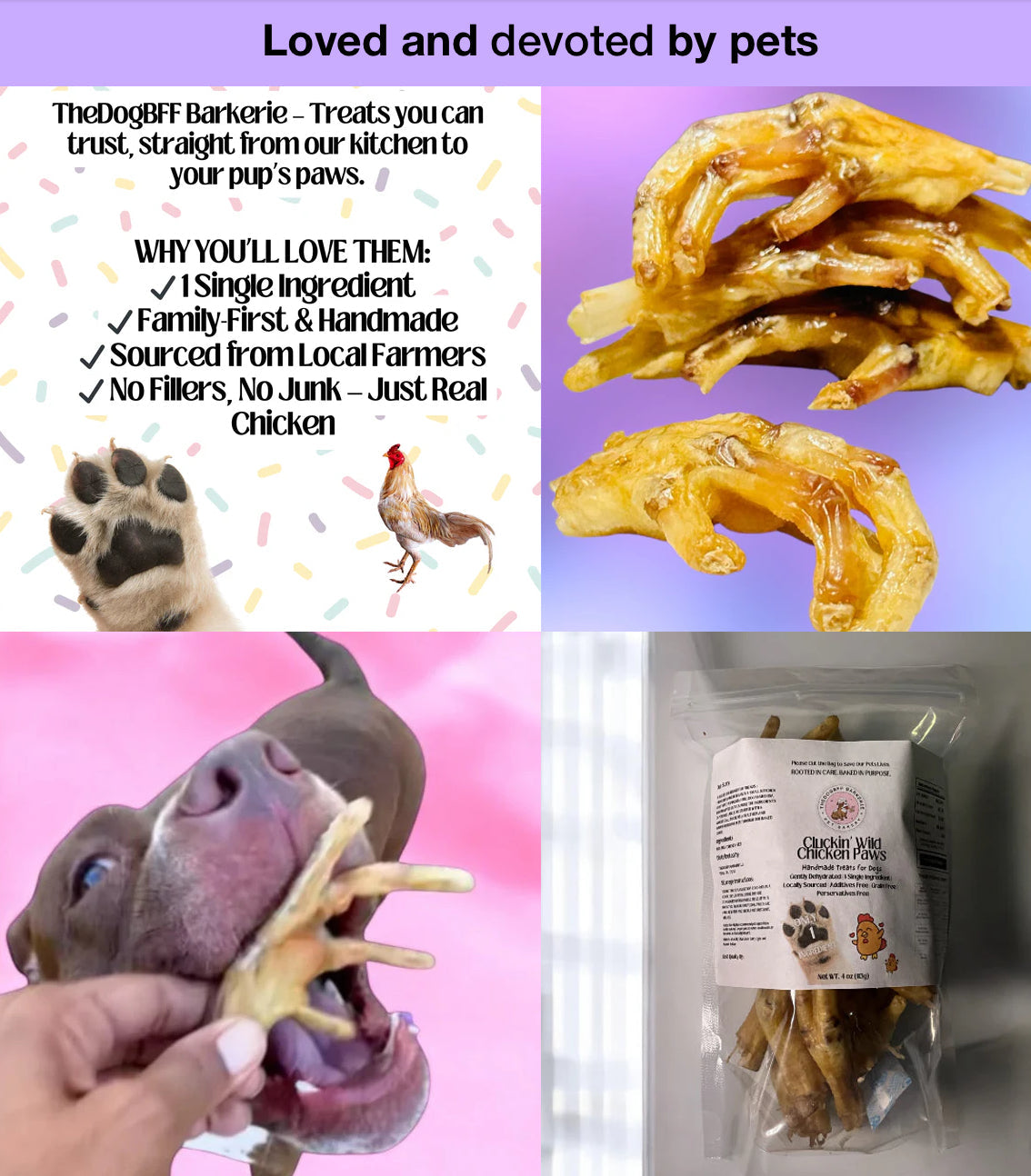 Benefits of Chicken Paws for Dogs: Nature’s Joint + Dental Support ...